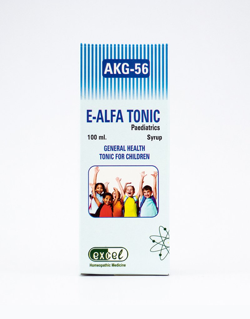 Buy AKG-56 E-ALFA PAEDIATRICS 100ML Syrup online in India at: Excel Pharma.