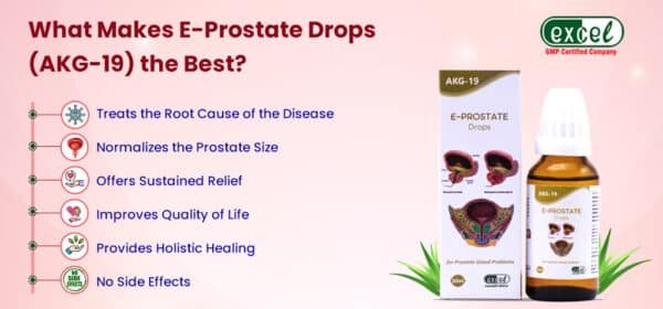 E Prostate Drops- Prostate Enlargement Homeopathic Medicine