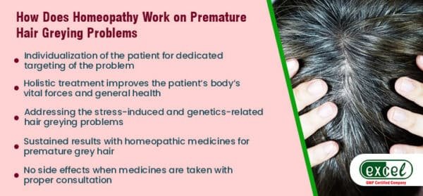 Premature Hair Greying & Its Homeopathic Medicine