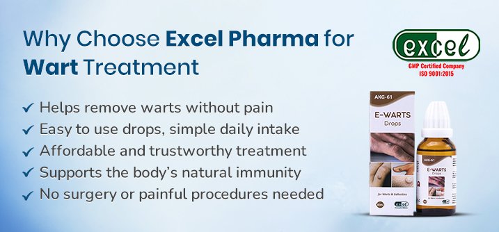 Homeopathic Wart Removal Treatment | Safe & Natural Care
